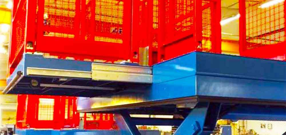 Working platforms with sliding extensions - Marco AB